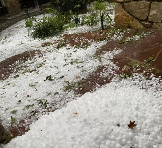 Hail Damage Repair Following Storm in Temple TX